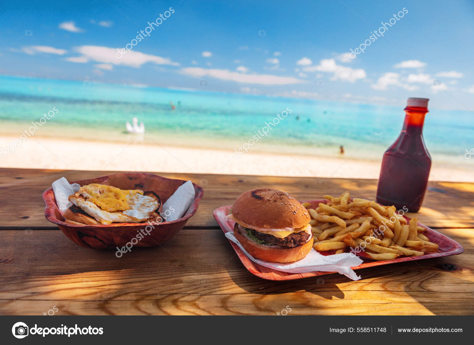 Caribbean Island Burgers