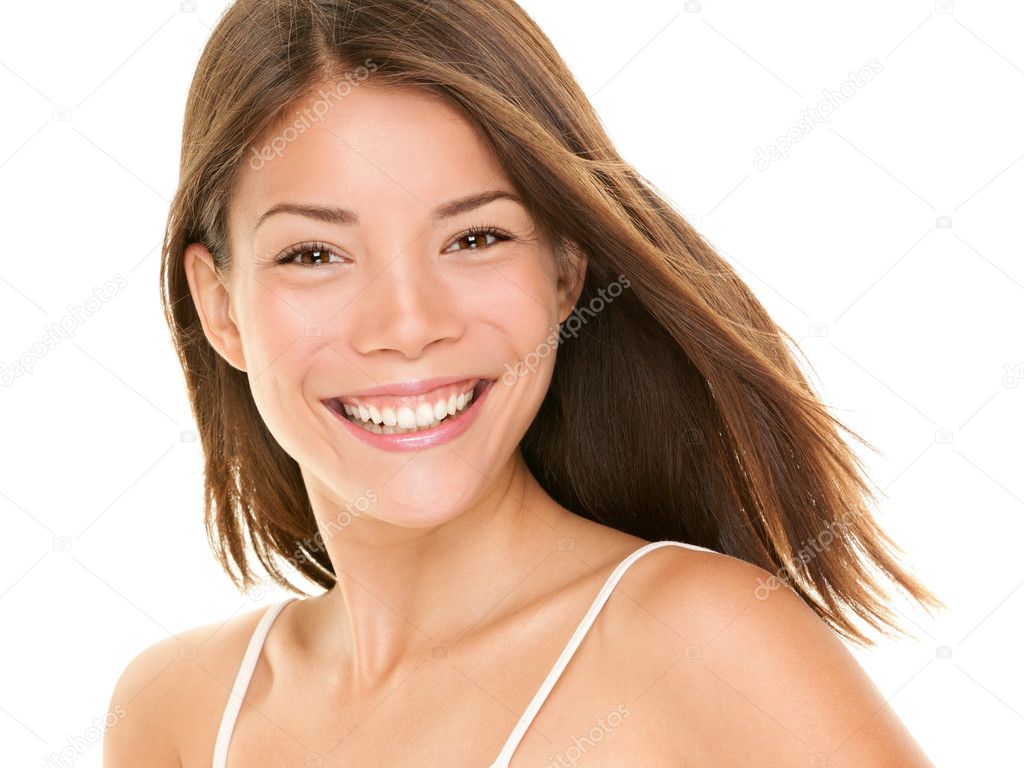 Natural smile - woman — Stock Photo © Ariwasabi #21562613