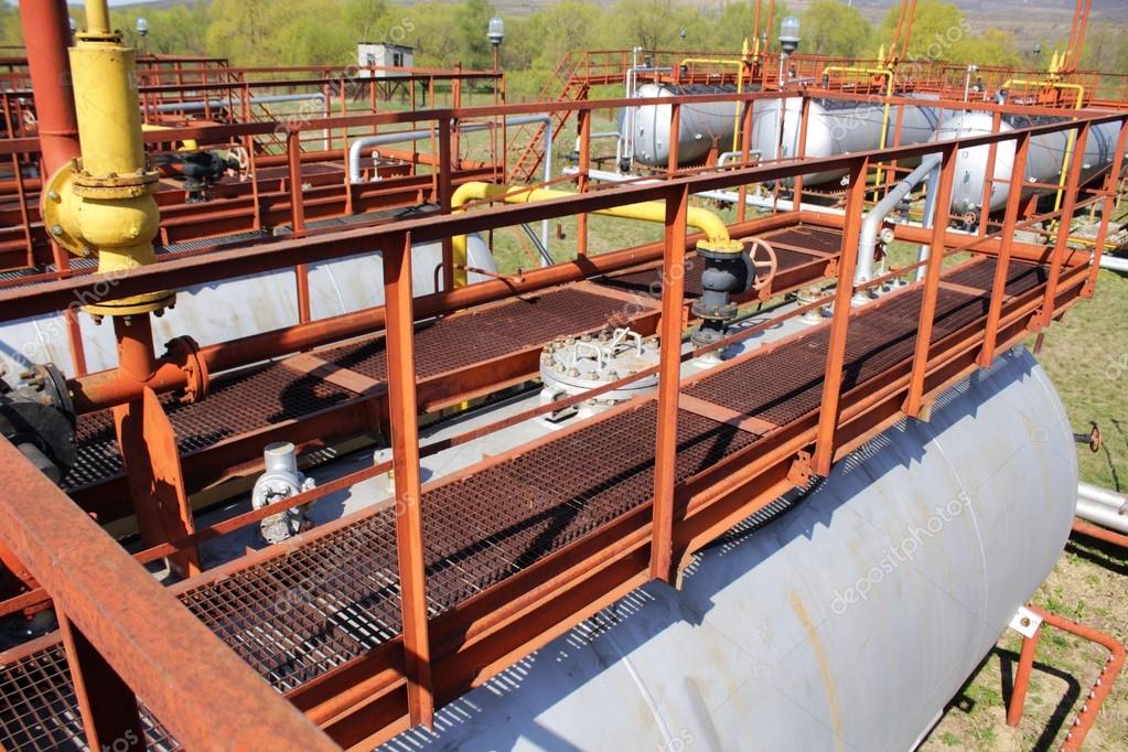 Gas tanks Stock Photo by ©Alex_Schmidt 44181281