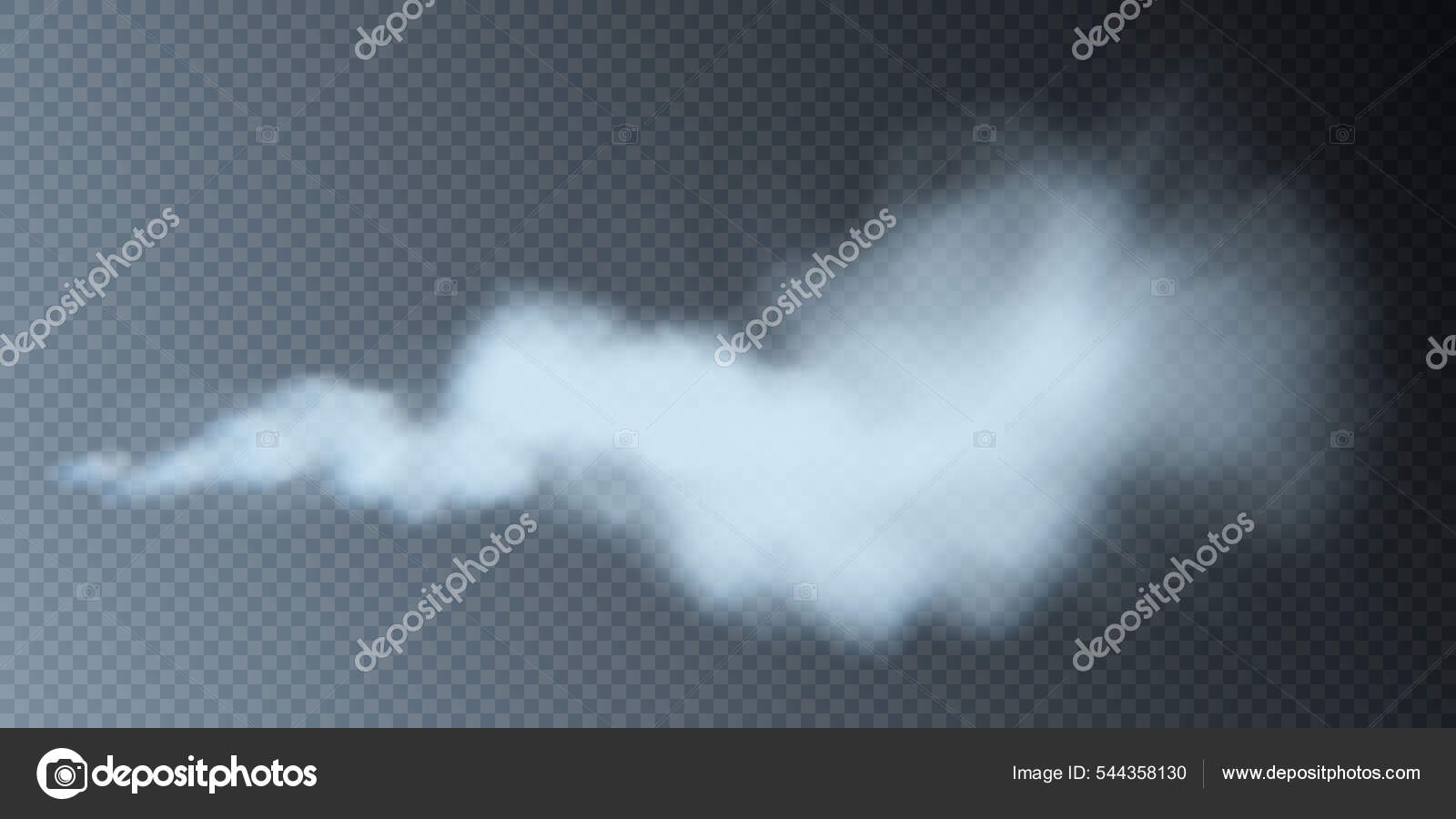 Vector Isolated Smoke Png Blue Smoke Texture Transparent Black ...