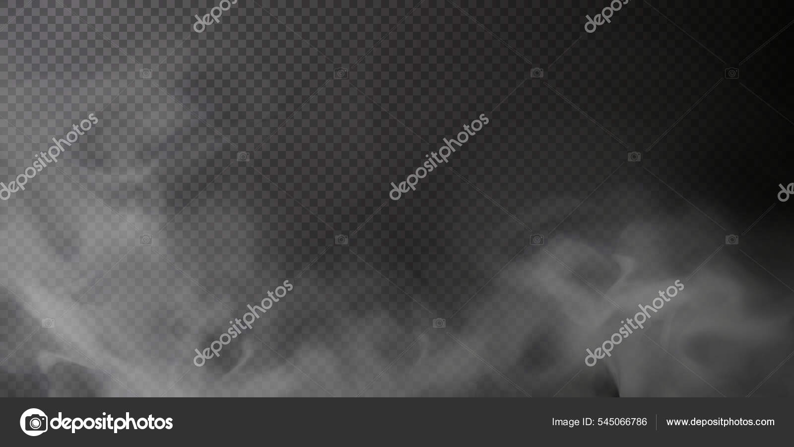 Vektor Mengisolasi Asap Png Tekstur Asap Putih Pada Latar Belakang ...
