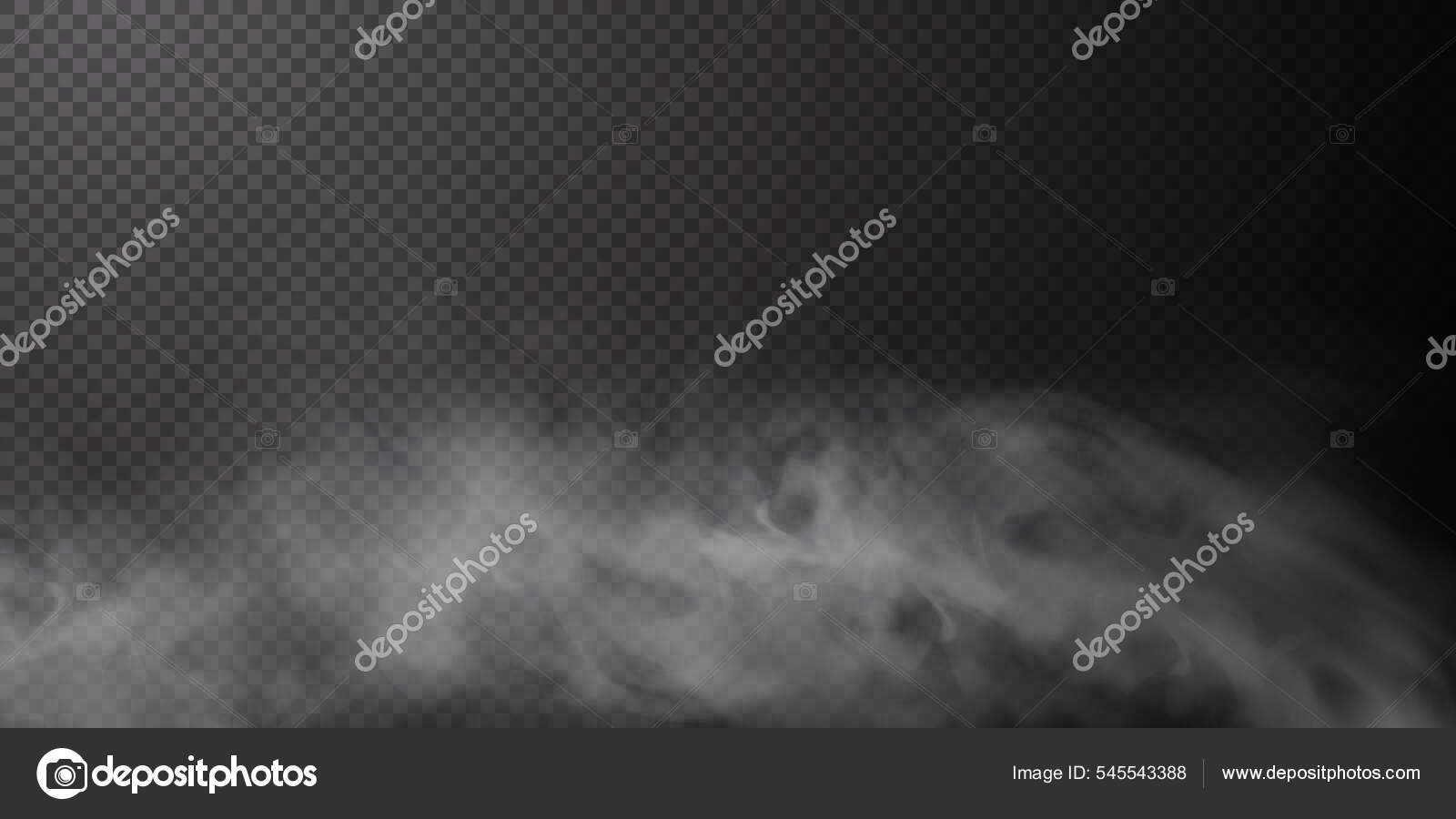 Vektor Mengisolasi Asap Png Tekstur Asap Putih Pada Latar Belakang ...