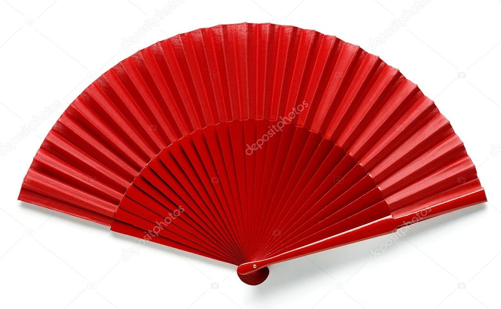 Spanish red fan — Stock Photo © estudiosaavedra #20812543