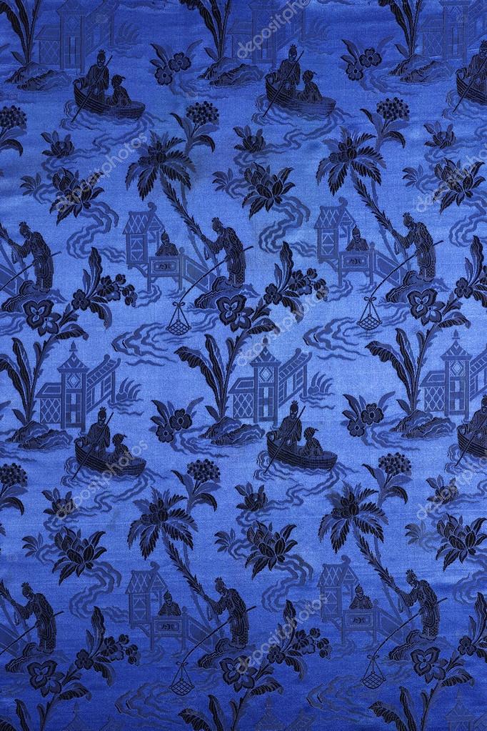Antique chinese silk ⬇ Stock Photo, Image by © estudiosaavedra #34143099