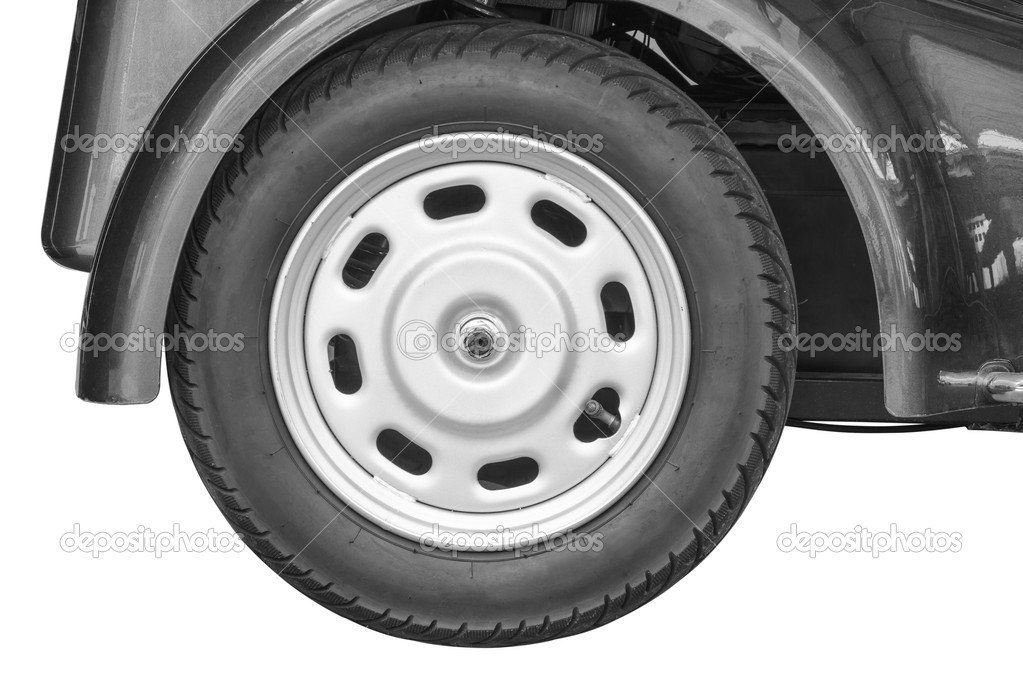 Rueda en motercycle — Foto de stock © mathisa #51759833