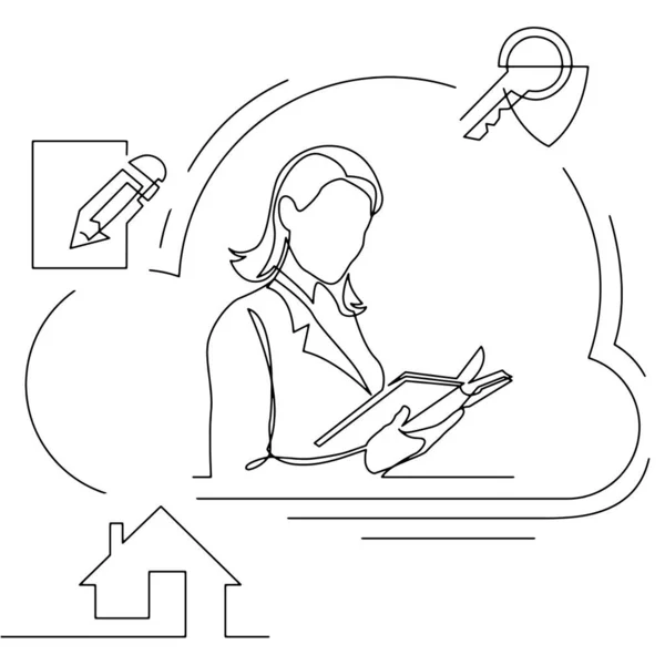 Concept Visualization Line Icon Drawing Lifestyle Travel Vacation ...