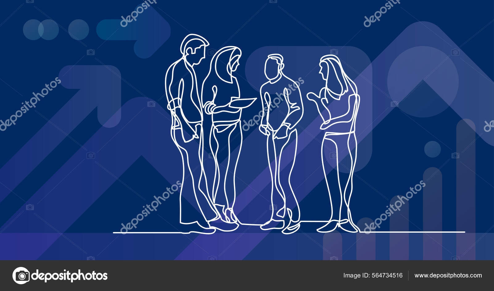 One Line Drawing Stock Vector Image by ©OneLineStock #564734516