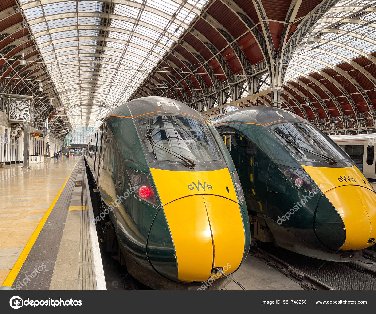 London England June 2022 Close View Front Two Class 800 – Stock ...