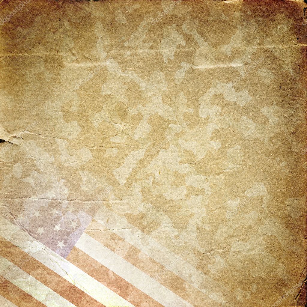 Grunge military background in yellow Stock Illustration by ©daughter ...