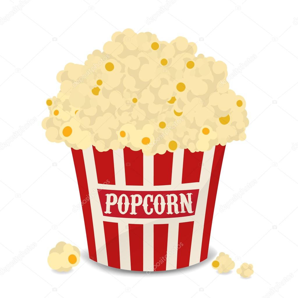 Popcorn Bag Clipart