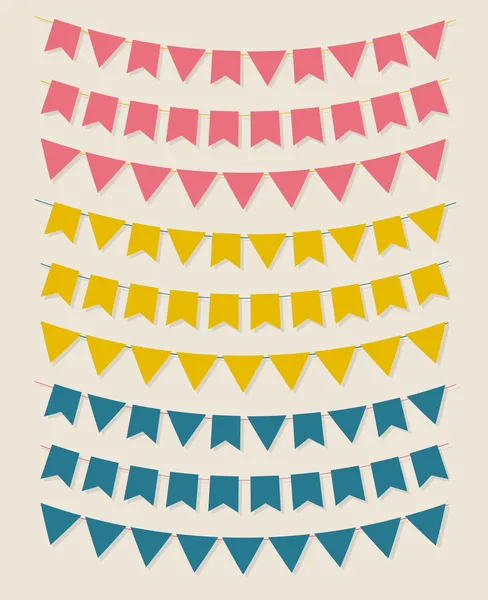 Banderín imágenes de stock de arte vectorial | Depositphotos