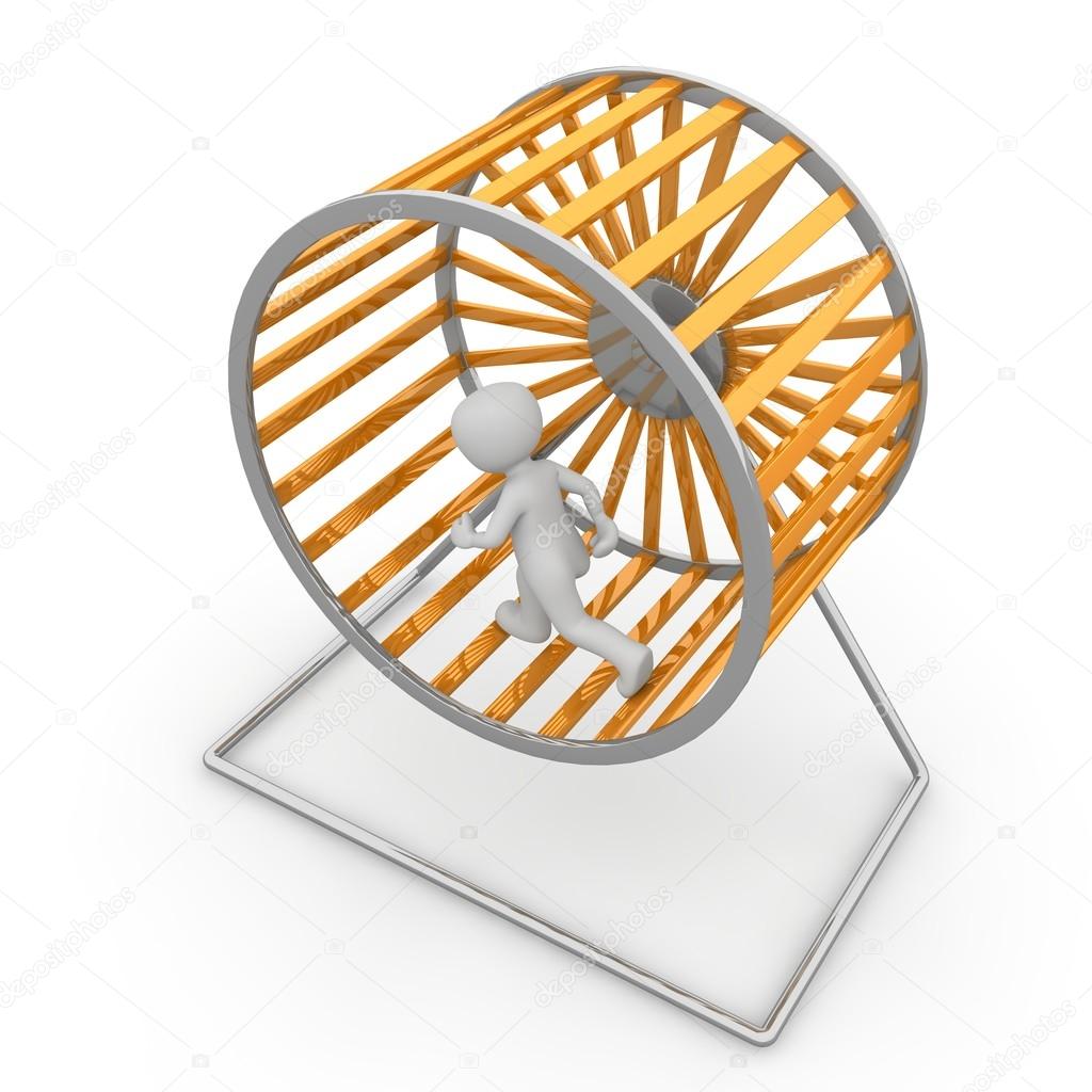 Hamster wheel — Stock Photo © 3D-Agentur #25951933