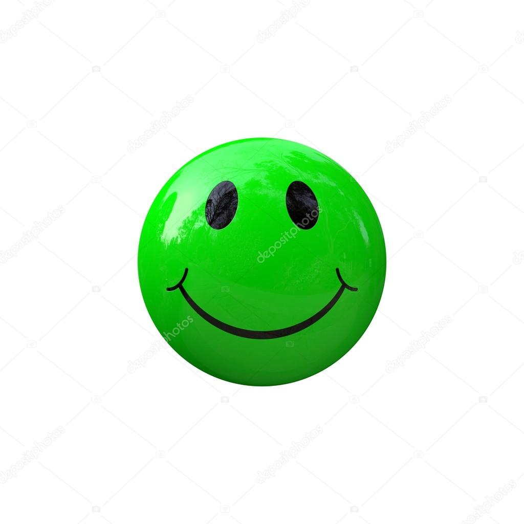 Smiley smile green Stock Photo by ©3D-Agentur 26693227