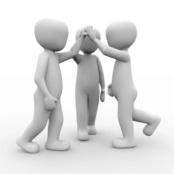 Team 3 Stock Photo by ©3D-Agentur 26693287