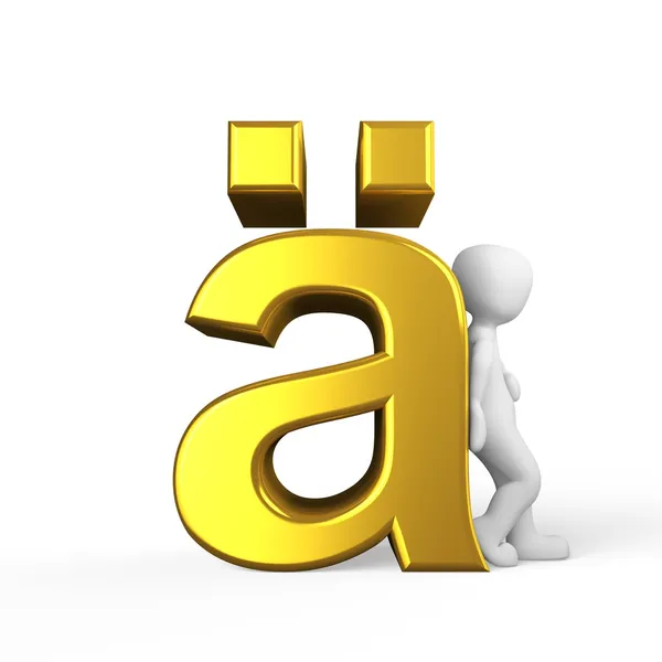 3D Golden Ampersand — Stock Photo © georgios #3533445