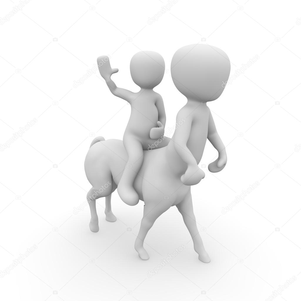 Centaur 3 — Stock Photo © 3D-Agentur #34061215