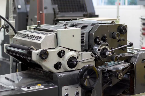 Old offset printing press Stock Photo by ©moreno.soppelsa 7062804