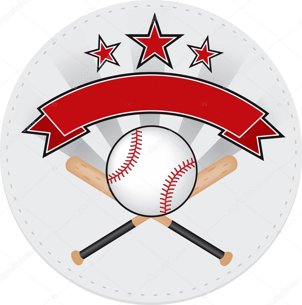 Parche de béisbol Vector de stock #23495447 de ©Juliedeshaies