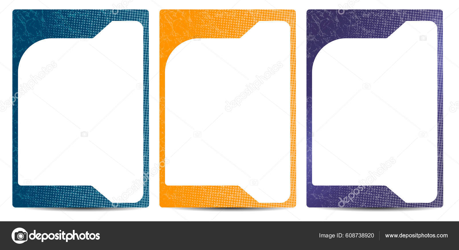 Digital Player Trading Card Frame Border Template Design Flyer Scratch ...