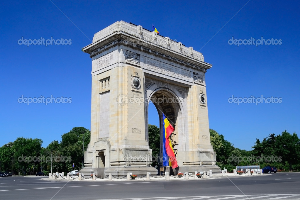Triumphal Arch — Stock Photo © radub85 #22397811 Triumphal Arch — Stock Photo © radub85 #22397811