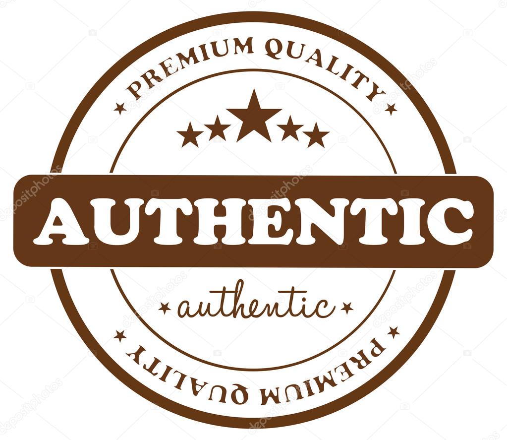 Authentic Stamp Vector