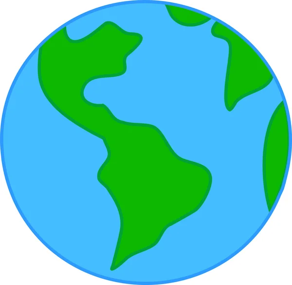 Gyermek rajz vázlat a Föld bolygó — Stock Vektor © radub85 #31884531