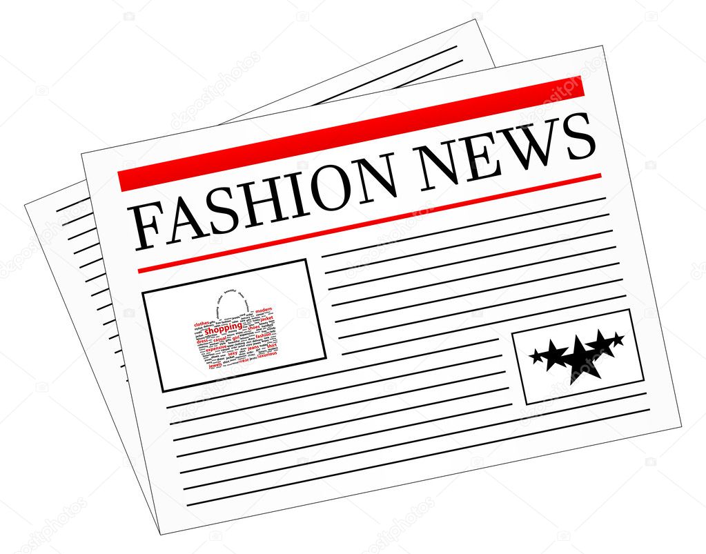 Newspaper Front Page Clipart