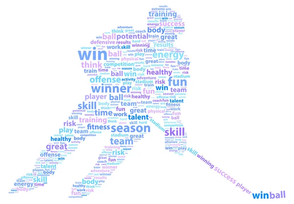 Basketball Player Sports Word Cloud Stock Vector Image by ©radub85 ...