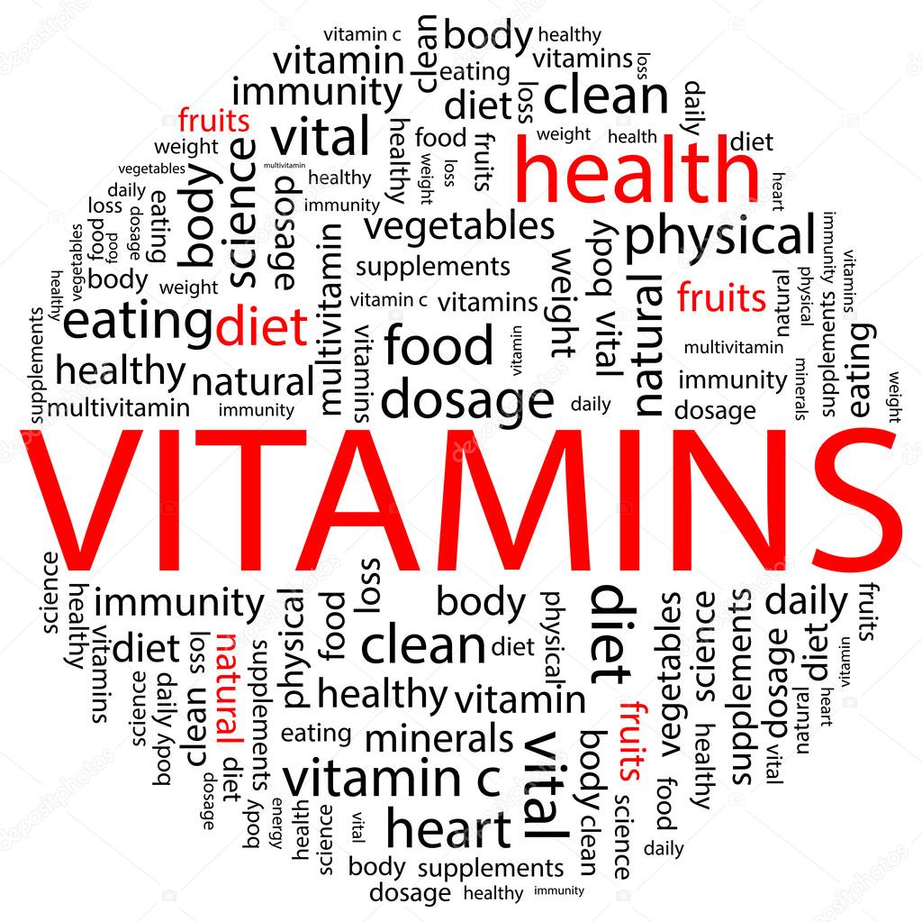 Vitamins Pill Word Cloud Concept Stock Vector Image by ©radub85 #38976805