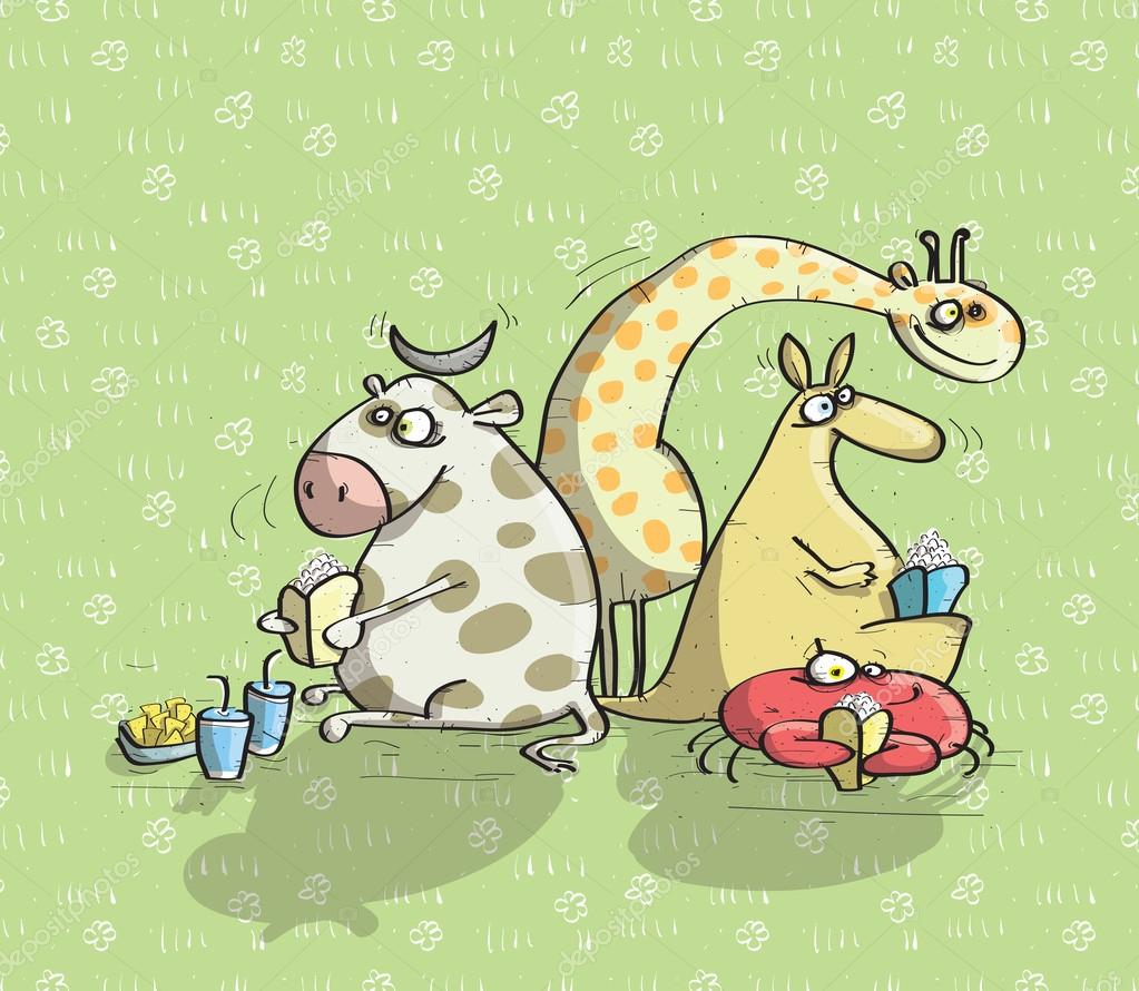 Animals Having Fun No.10 Stock Vector by ©vook 22553409