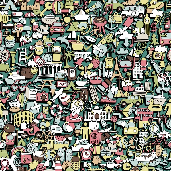 Travel pattern Vector Art Stock Images | Depositphotos