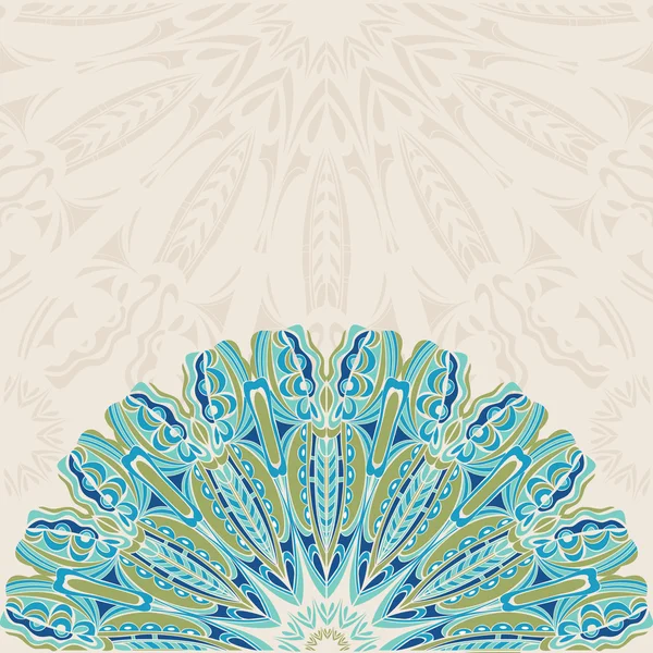 Background with circle symmetric patterns Stock Vector Image by ...