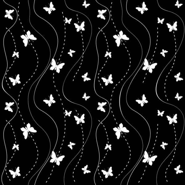 Contrast Line Art Pattern Stock Vector by ©KsanasK 42009057