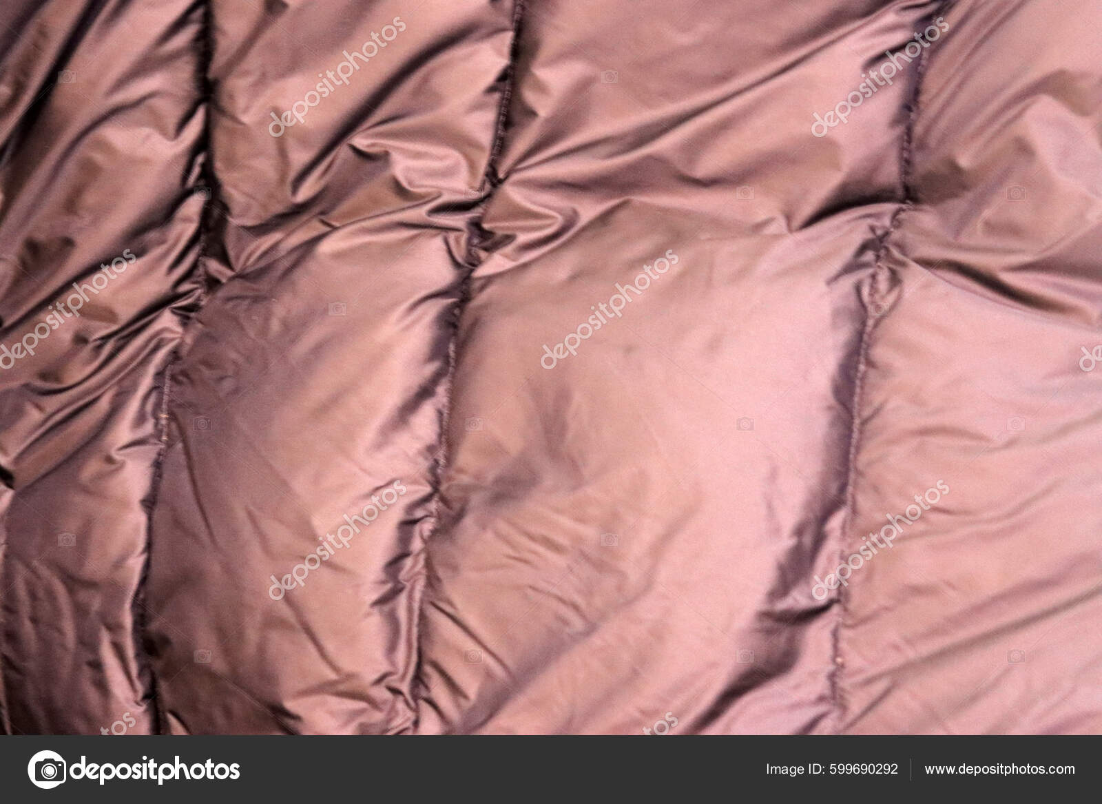 Shiny Wrinkled Surface Texture Crumpled Fabric Texture — Stock Photo ...