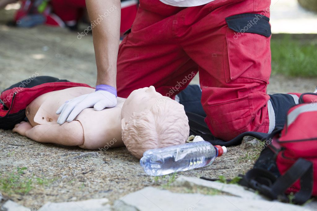 CPR training — Stock Photo © macor #23781577