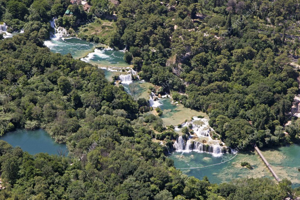 Krka waterfall, National park Krka — Stock Photo © mrak.hr #23142692