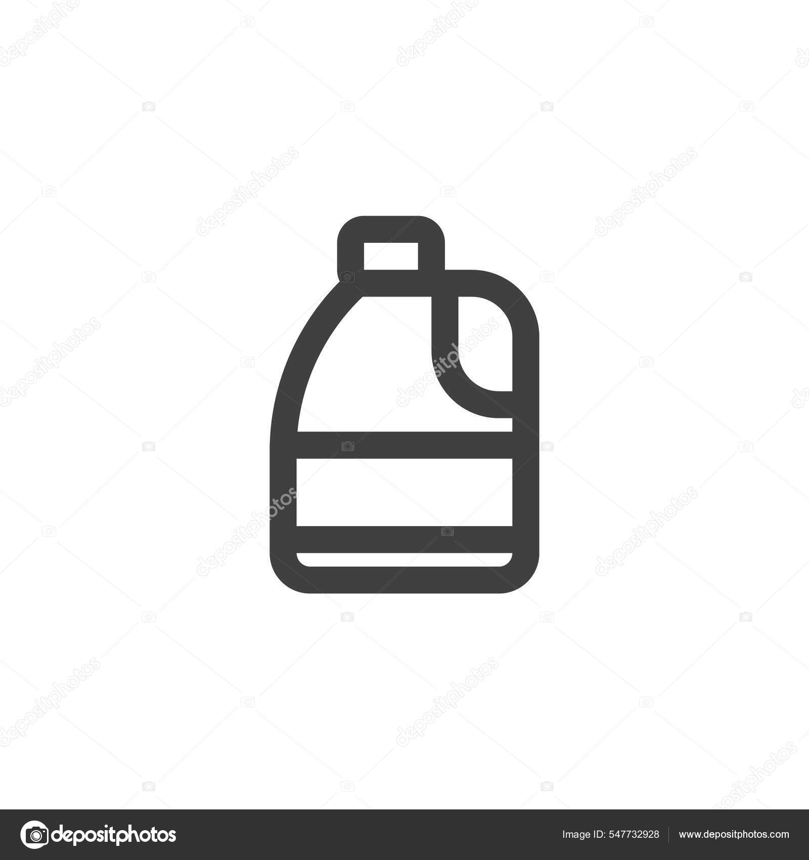 Laundry detergent line icon Stock Vector by ©avicons 547732928