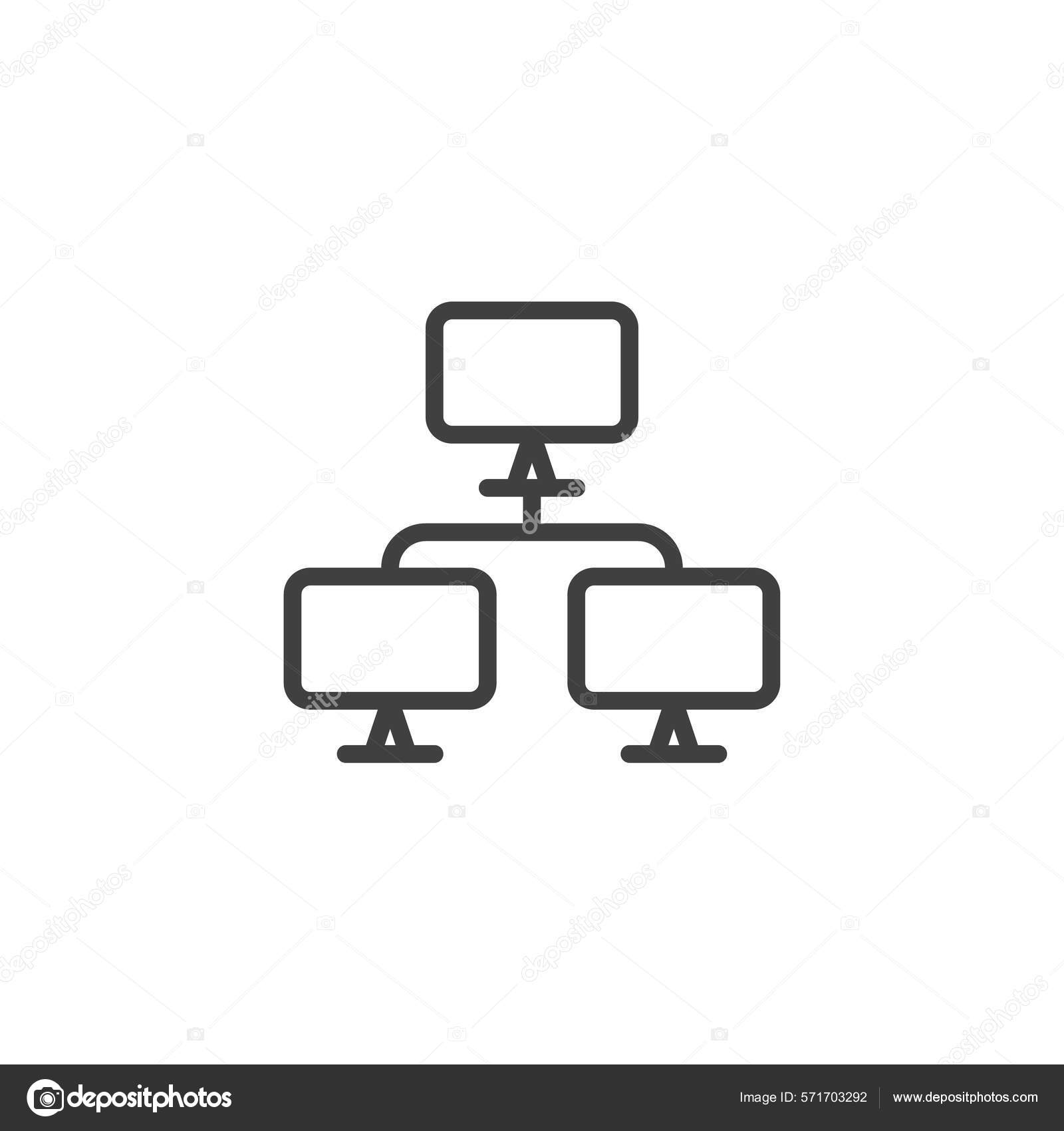 Lan Network Symbol LAN (wired Network Access) | Service | Technical
