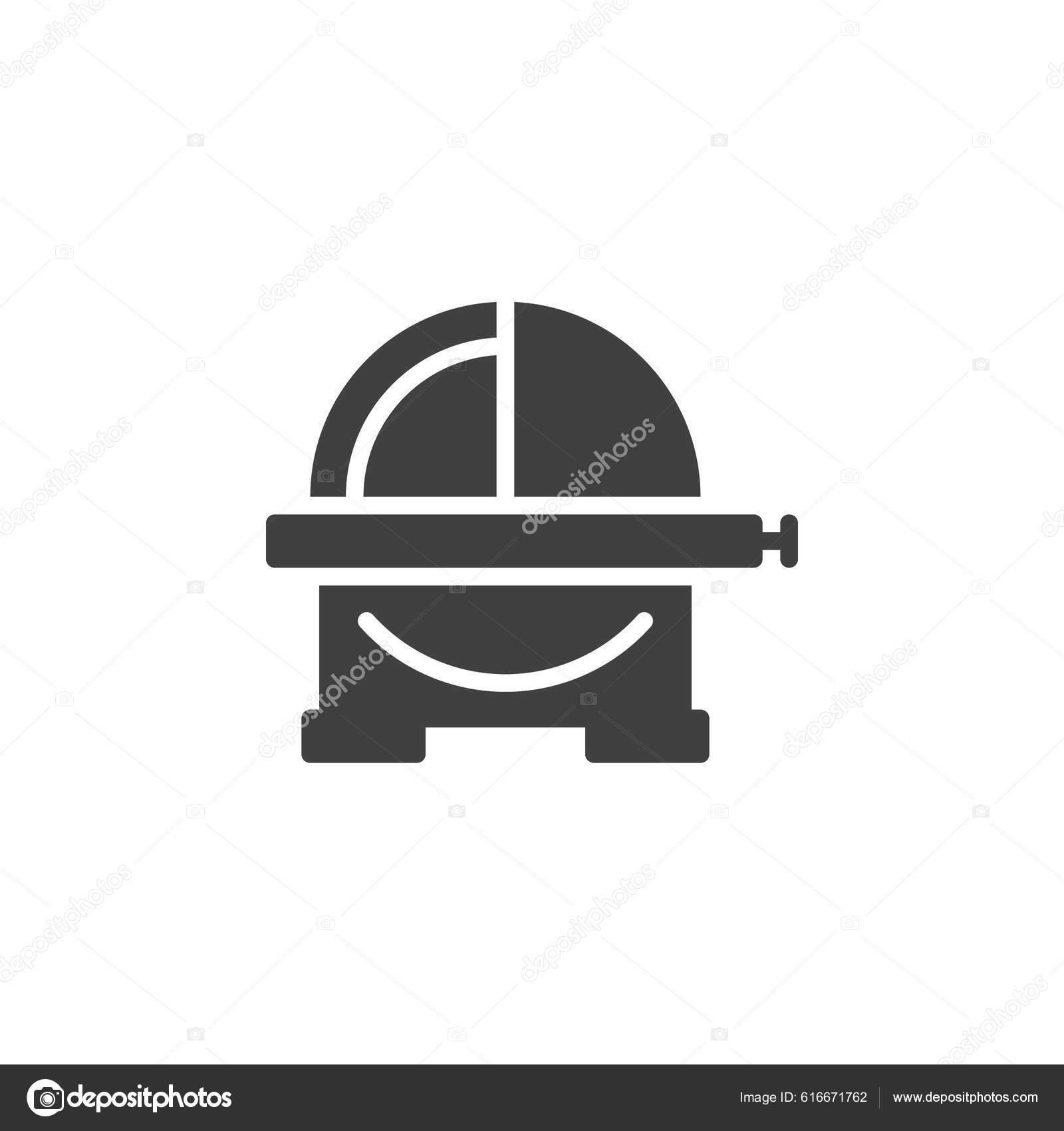 Disc Sander Machine Vector Icon Filled Flat Sign Mobile Concept Stock ...