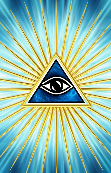 Eye Of Providence - All Seeing Eye Of God Stock Illustration by ...