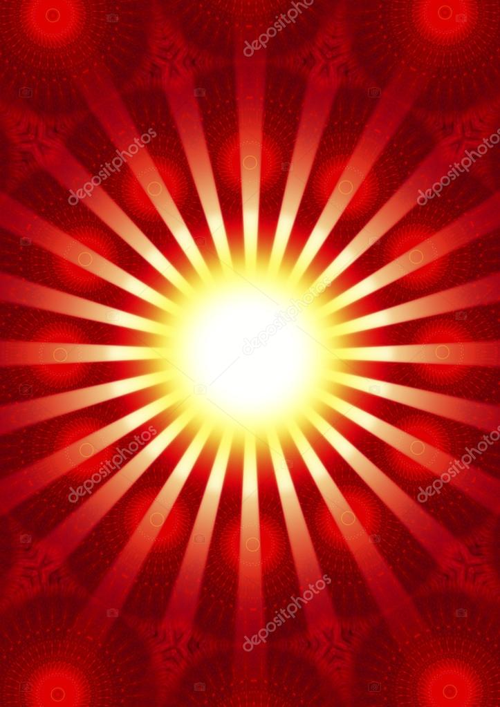 Ray of hope - meditation and enlightenment, trust and confidence Stock ...