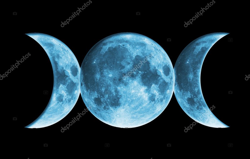 Luna azul de Wicca — Foto de stock © lavalova #22002115