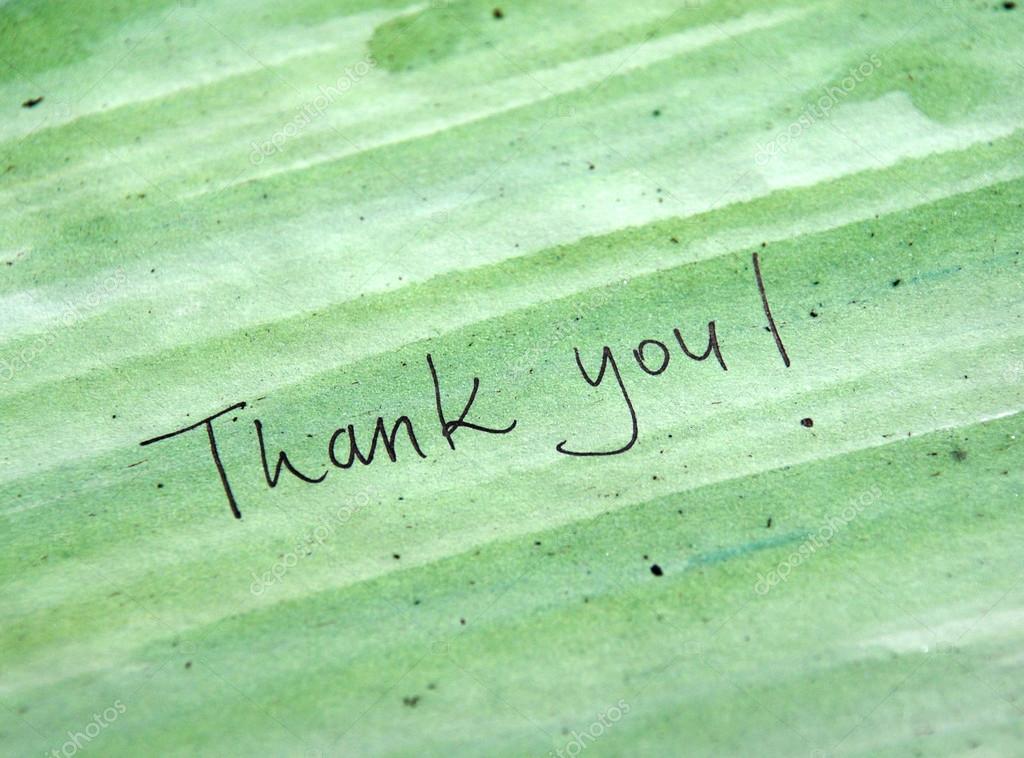 Thank you message — Stock Photo © kukumalu80 #22018037