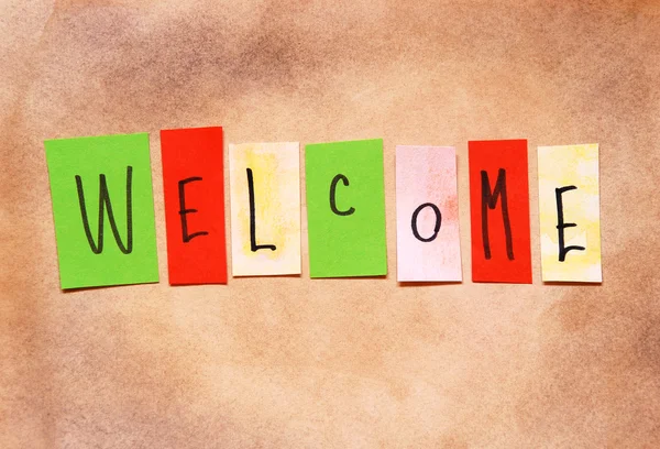 Colorful Welcome — Stock Photo © Ksaady #3696327