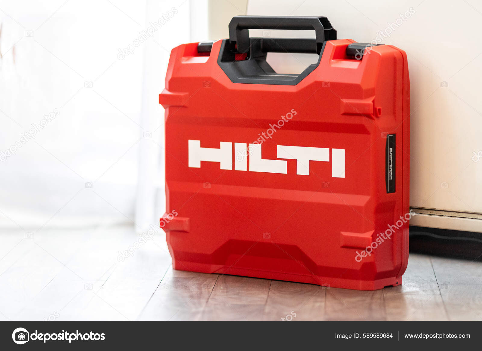 Hilti New Red Tool Case Floor Almaty Kazakhstan December 2021 – Stock ...