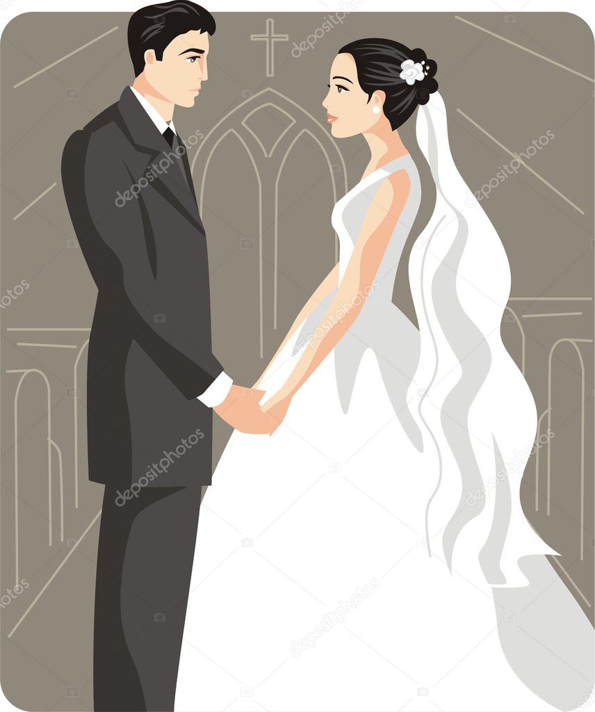 Ilustración de vectores de boda Vector de stock #22440723 de ©clipart ...