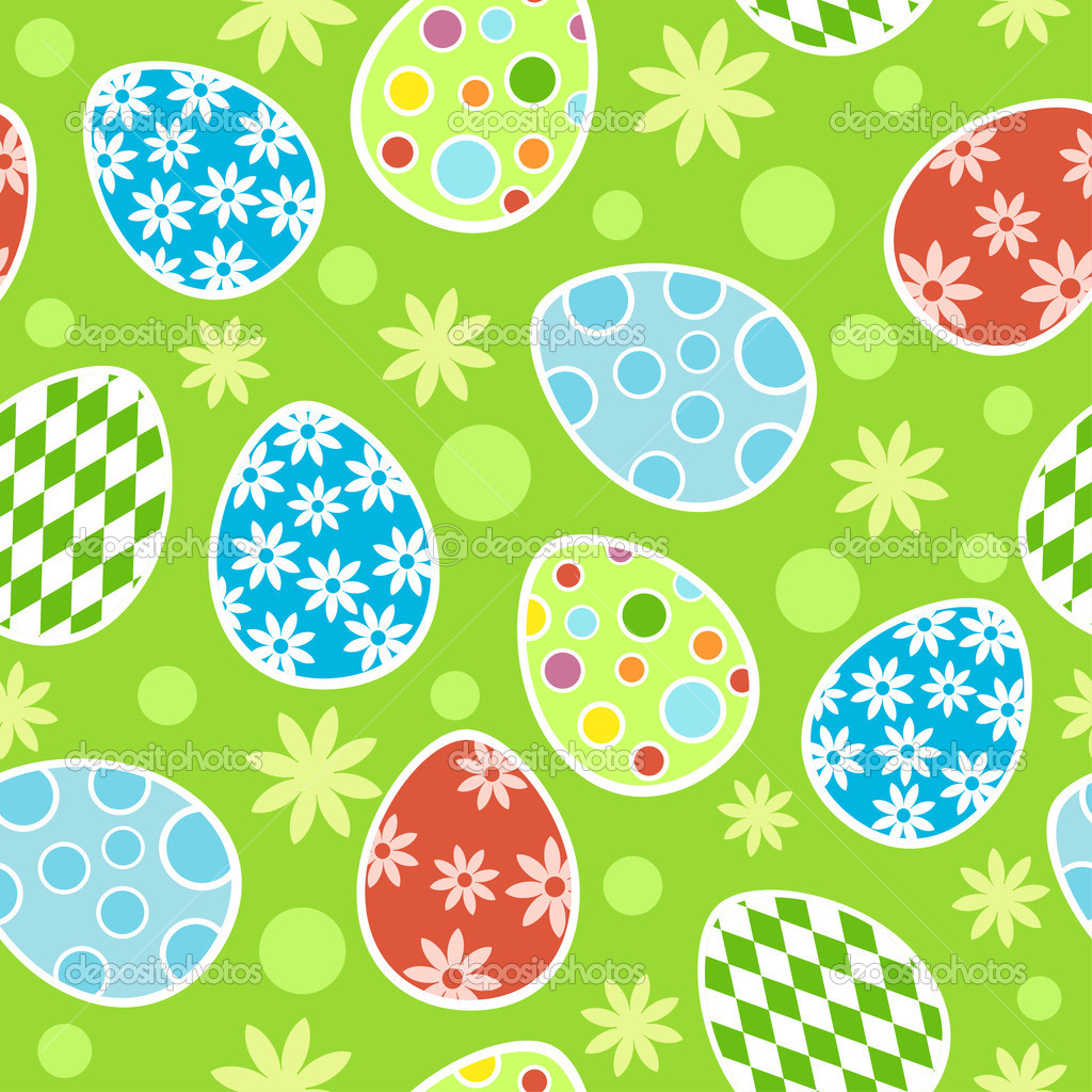 Easter seamless background Stock Vector Image by ©dicrafstman #22447717