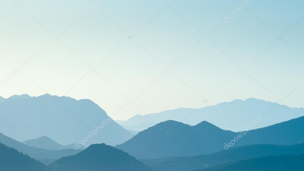 Distant blue hills in distance Stock Photo by ©marinv 45636423