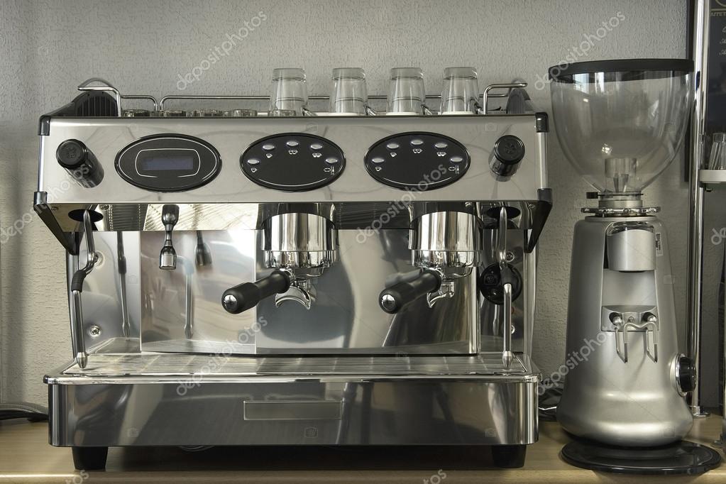 Professional espresso coffee maker machine — Stock Photo © amberto4ka ...