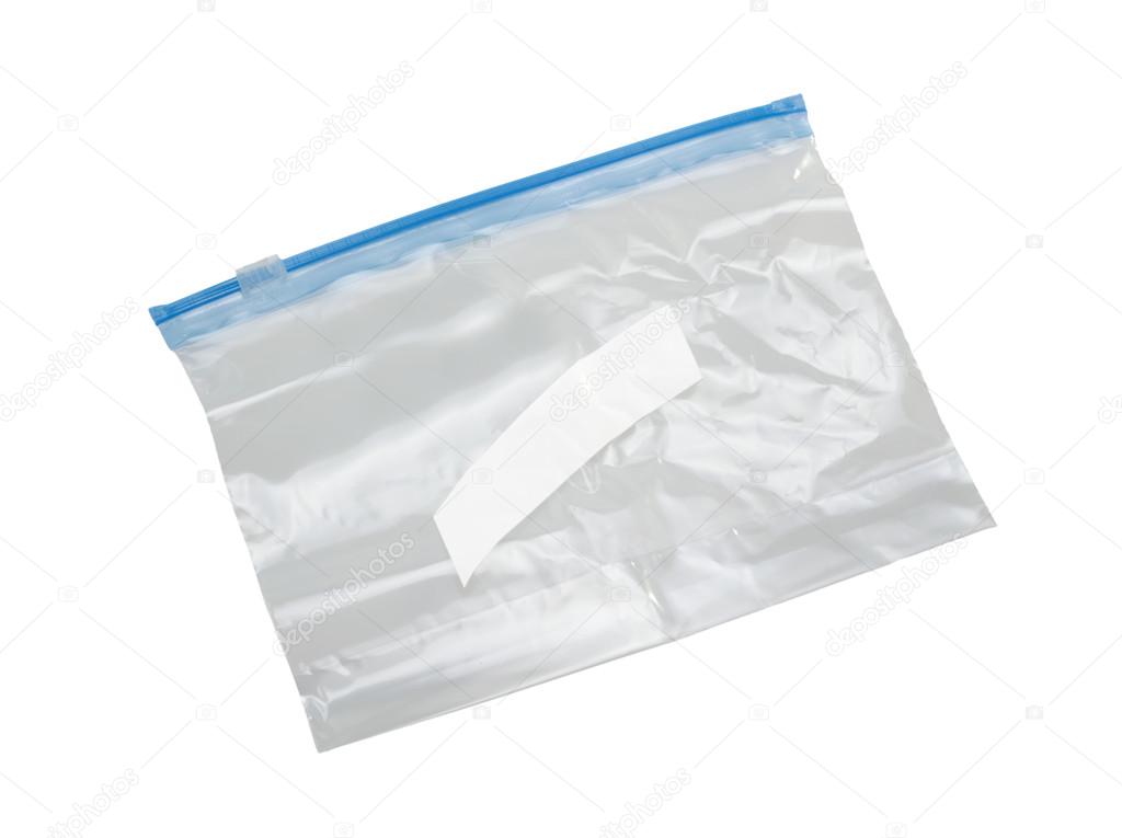 Plastic bag with lock — Stock Photo © snyfer #44958915